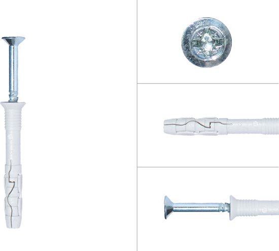 Wovar Slagpluggen 8 x 60 mm | Doos 100 stuks | bol