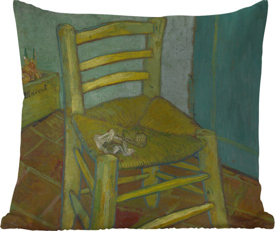 Buitenkussen - Vincents stoel - Vincent van Gogh - 45x45 cm ...