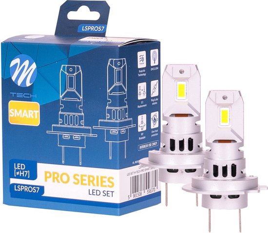M-Tech H7 12V LED set - Pro smart serie - Plug & Play - Set (2 stuks) | bol