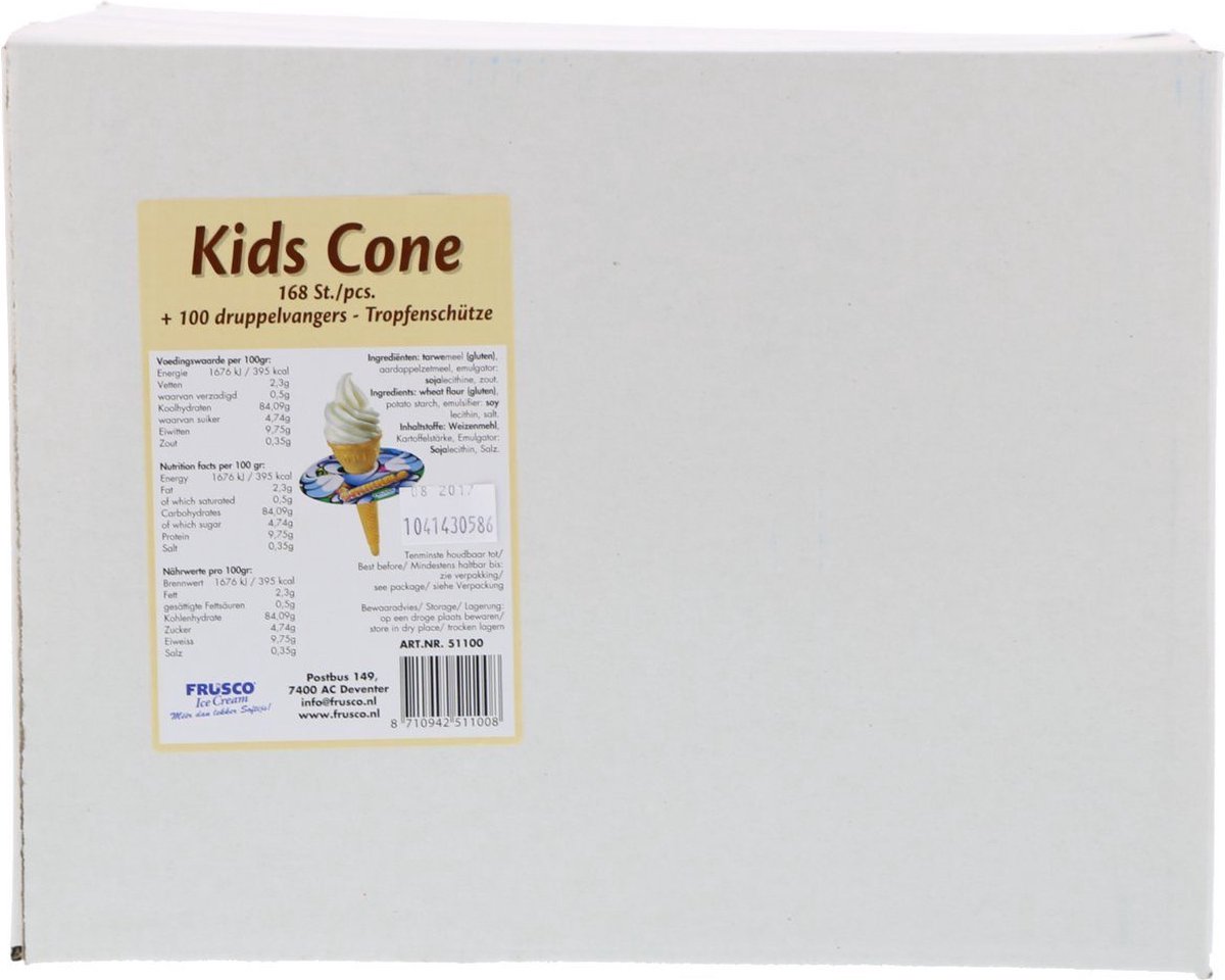 Frusco kids cone a168 +100 druppelvangers | bol