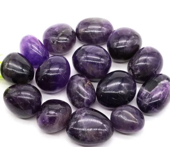 Stones for Health Amethist getuimelde stenen 50 gram | bol