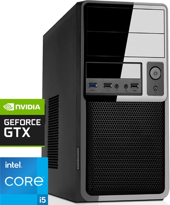 Intel Desktop PC met Core i5F - GTX 1650 - 32GB RAM - 1000GB NVMe M.2 ...