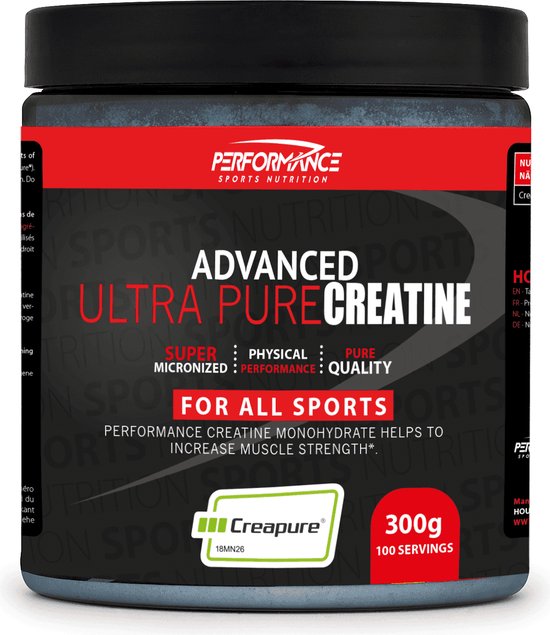 Performance - Ultra Pure Creatine Monohydrate (300 gram) - Pre-Workout ...