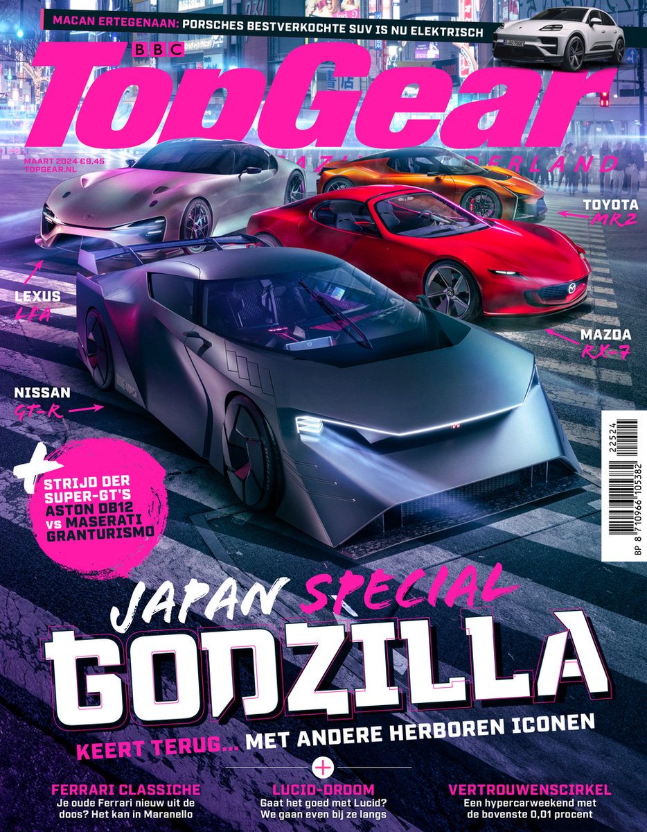 TopGear Magazine 225 - Maart 2024 | bol