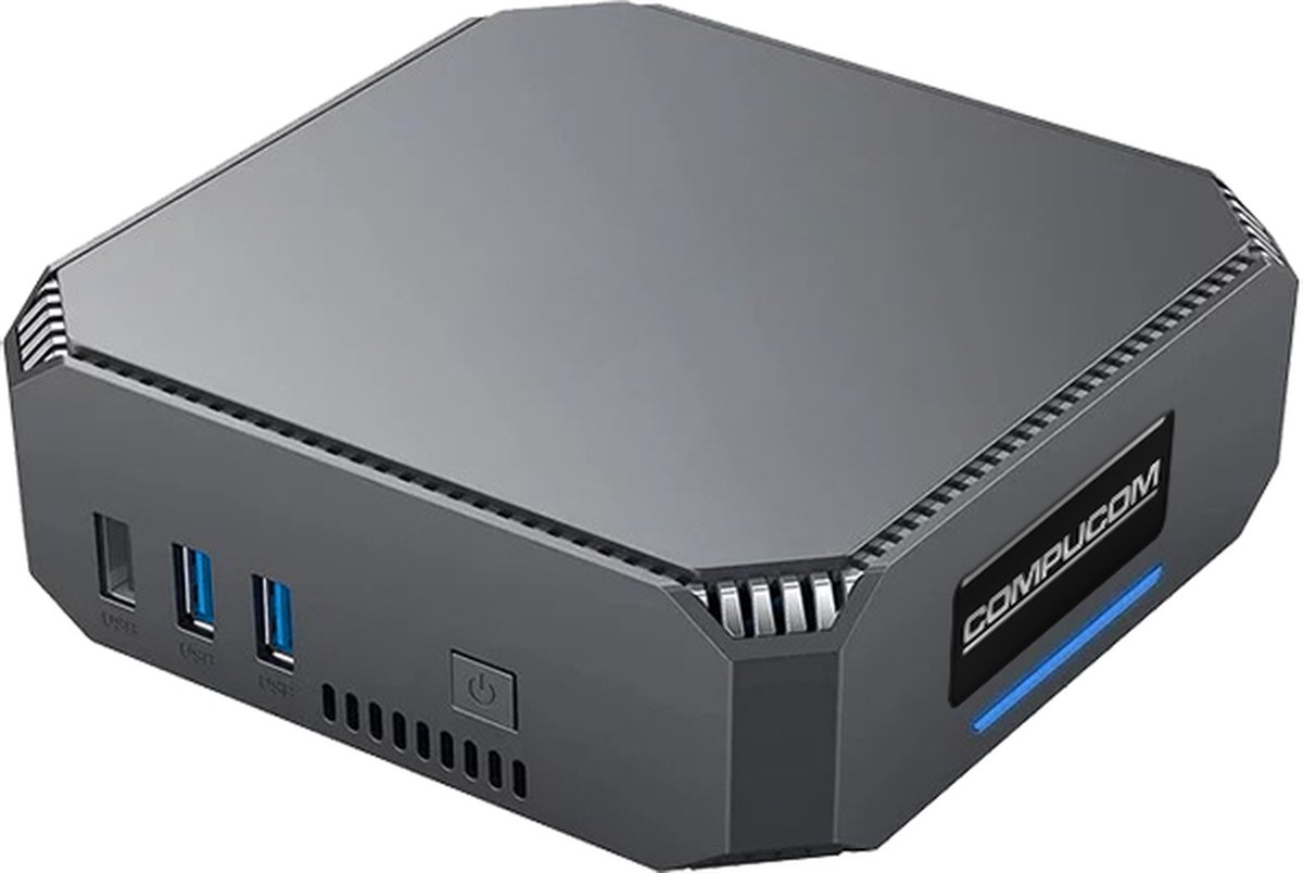 Mini PC met Intel N100 - 16GB RAM - 500GB SSD - 2x HDMI - WiFi ...