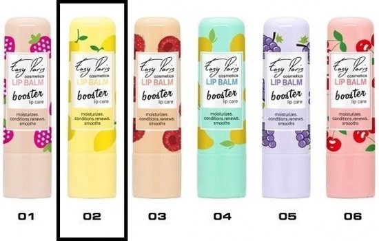 Easy Paris Cosmetics - Verrukkelijke Lip Balm Booster Lip Care ...