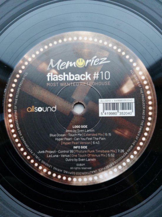 Memoriez Flashback #10 - Most Wanted Retrohouse, Various | Muziek | bol