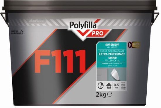 Polyfilla Pro F111 - Superieur Vulmiddel - 2 kg | bol