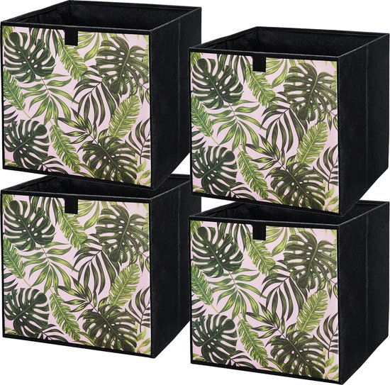 Opbergdoos, opvouwbare opbergdozen, 31 x 31 x 31 cm, lade-organizer ...