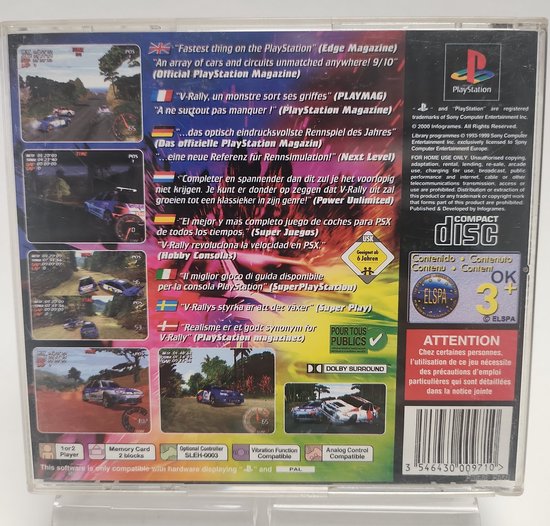 V-Rally PS1 | Games | bol