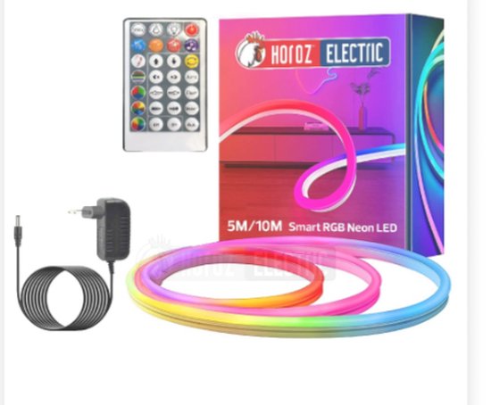 LED Strip/Led Neon Set Digitaal - 5 Meter - 5050-60 - RGB - Waterdicht ...