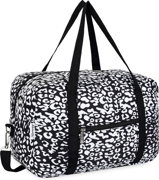 Handbagage 40x20x25 & Tas voor Vliegtuig - Opvouwbare Reistas Dames ...