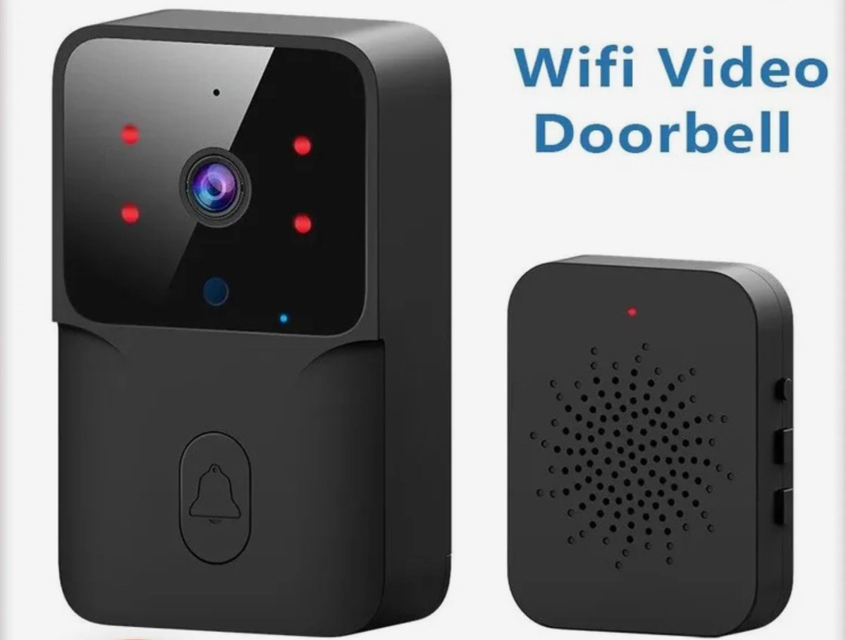 Video Deurbel met Camera En Wifi - Intercom – HD – Nachtzicht ...