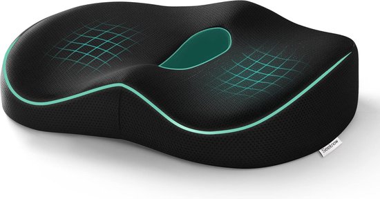 Orthopedisch Zitkussen - Pijnverlichting Staartbeen - Ergonomisch ...