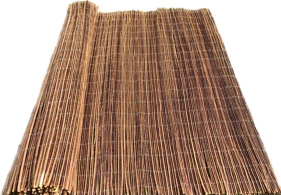 Wilgenmat op rol - Wilgentenen - Tuinscherm - Balkonscherm - 180 cm | bol