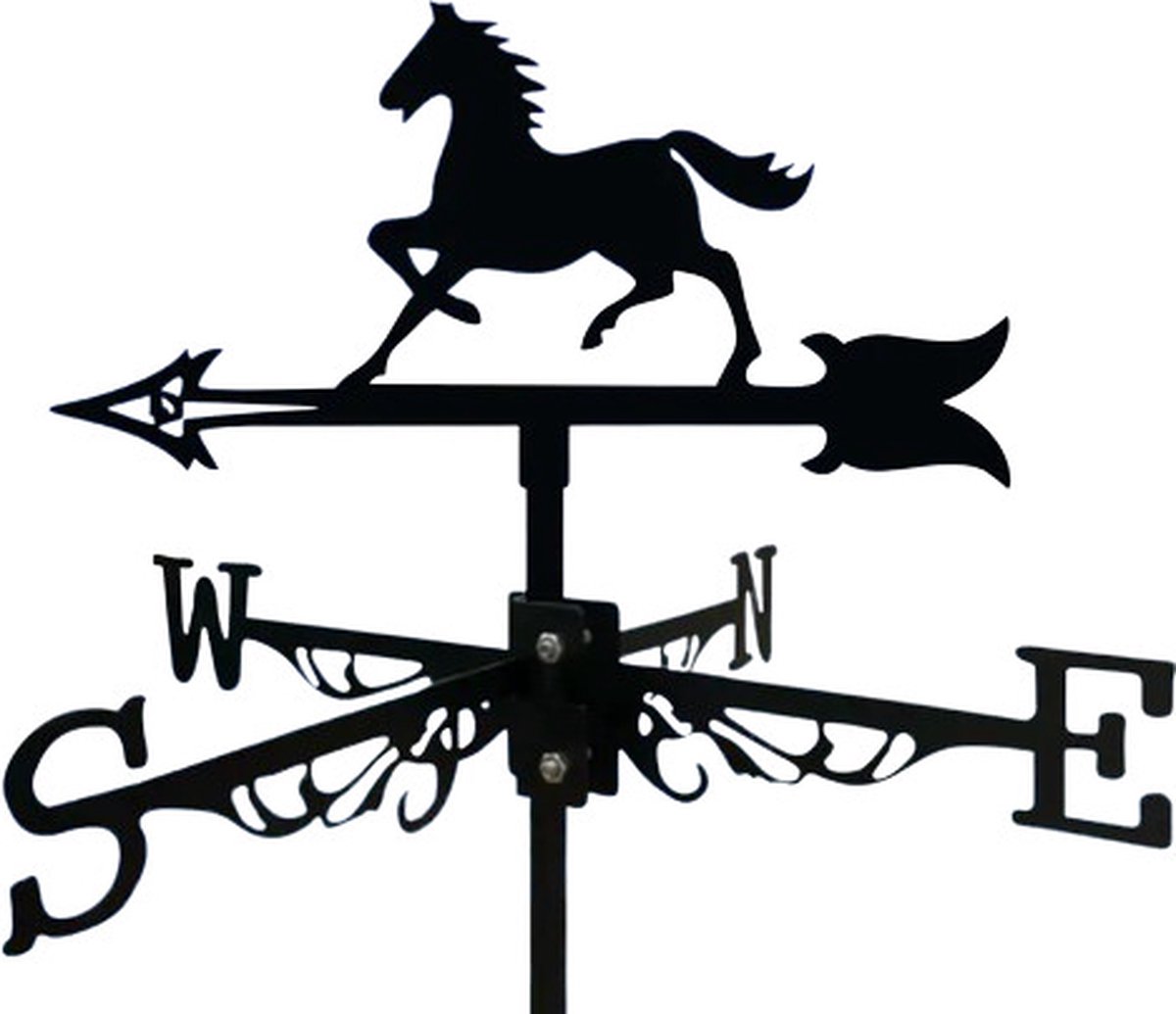 Windwijzer paard - metalen windwijzer | bol