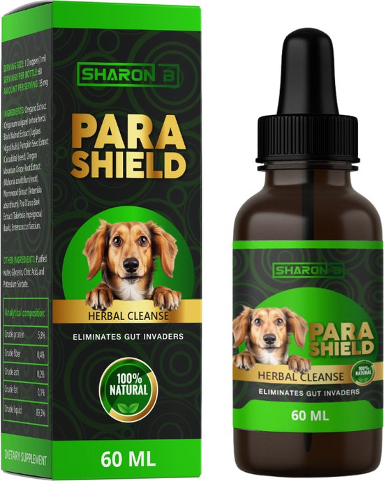 Parashield 60ml Natuurlijke ontworming voor honden - Bij haakworm, lintworm,... | bol