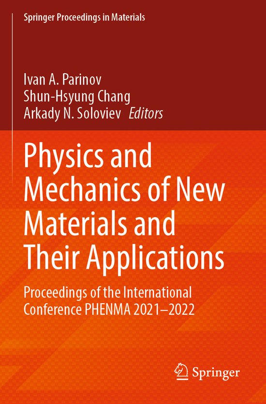 Springer Proceedings in Materials- Physics and Mechanics of New ...