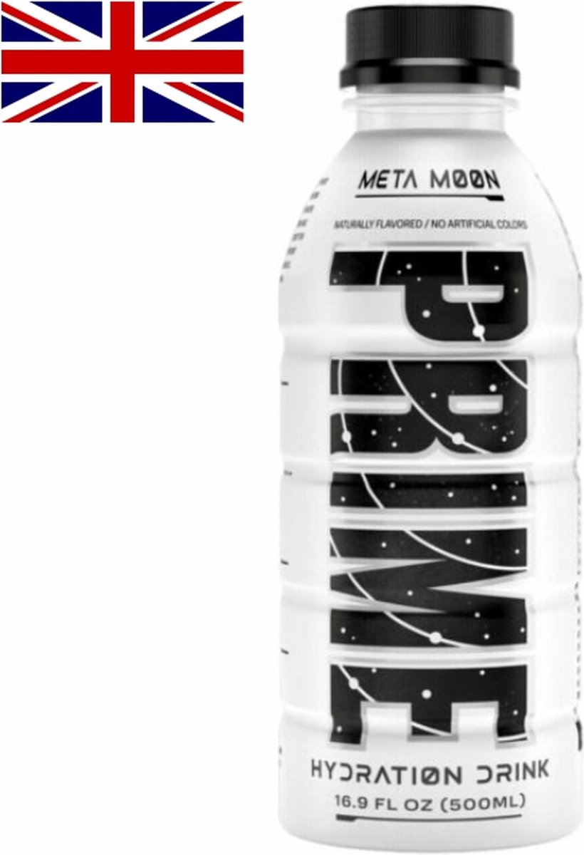 PRIME Hydration Drink Meta Moon Fles (500ML) (STATIEGELD FLES) | bol