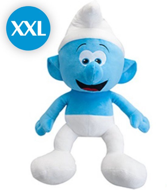 Potige Smurf - De Smurfen Pluche Knuffel XXL 100 cm {The Smurfs Plush ...