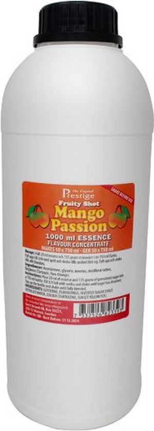 Prestige - Mango passion essence - 1 Liter | bol