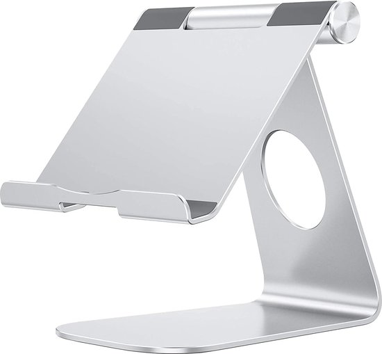 Verstelbare tabletstandaard, tablethouder tafel voor online cursussen ...
