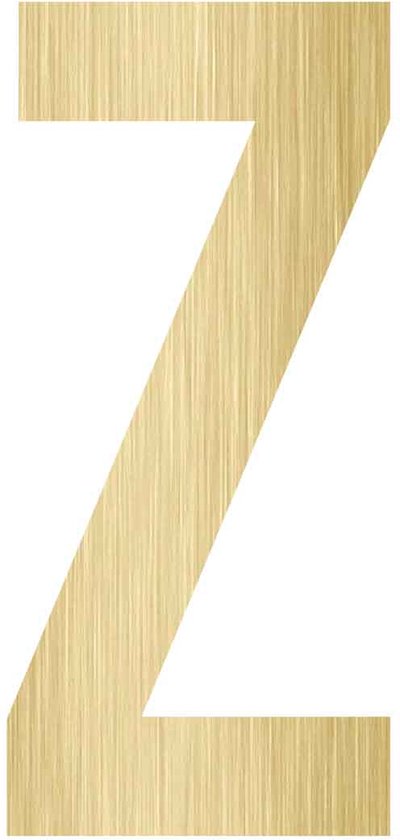 MDF Letter Z, creatief, knutselen, deco, 1 stuk, 6mm mdf 37cm | bol