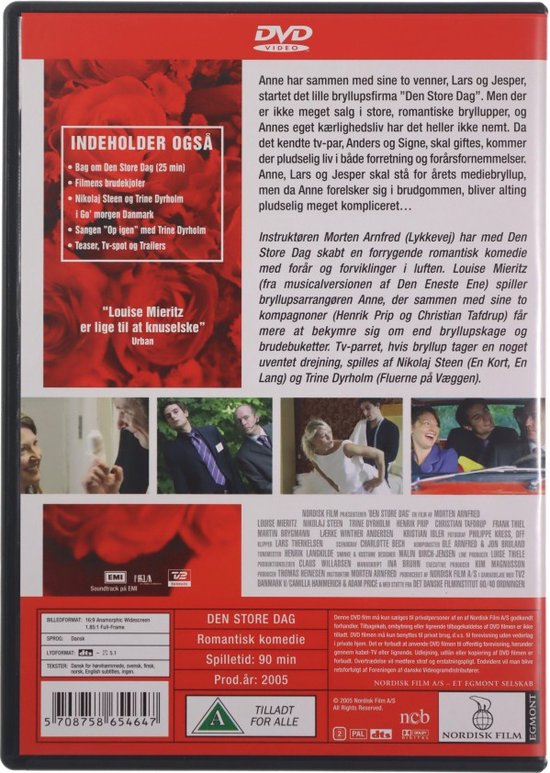 Den store dag (Dvd), James Marsden | Dvd's | bol