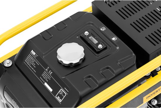 MSW Inverter stroomgenerator benzine - 2500 W - 230 V AC - handmatige start | bol