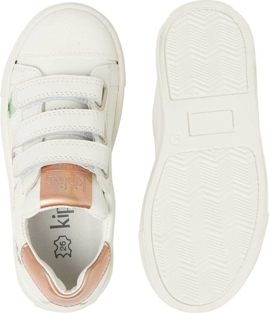 Kipling LILI 2 - sneakers meisjes - Wit - sneakers maat 34 | bol