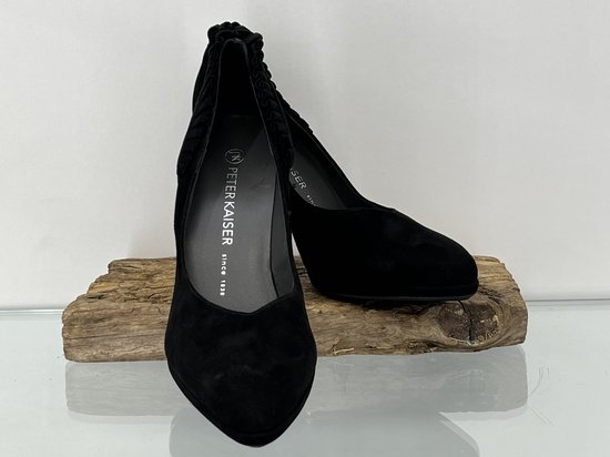 Peter Kaiser Hilina 95 Maat 40 / UK 6,5 Zwart Suede Pumps Damesschoenen ...