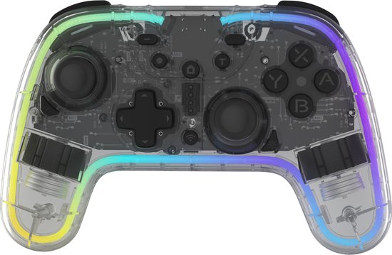 Snakebyte Gamepad RGB S Draadloze Controller - RGB - Nintendo Switch | bol