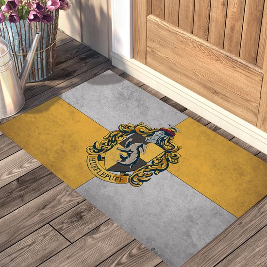 Wizarding World - Harry Potter - Deurmat - Huffelpuf Kuif 45x75cm | bol