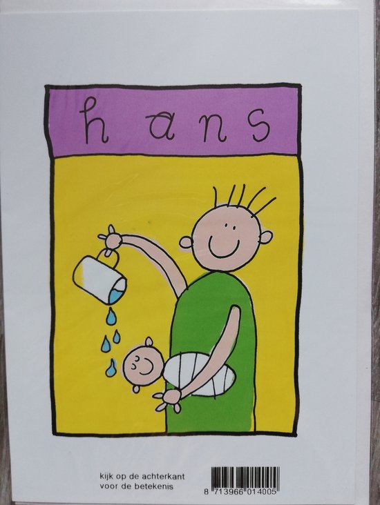 Wenskaart met naam Hans | bol