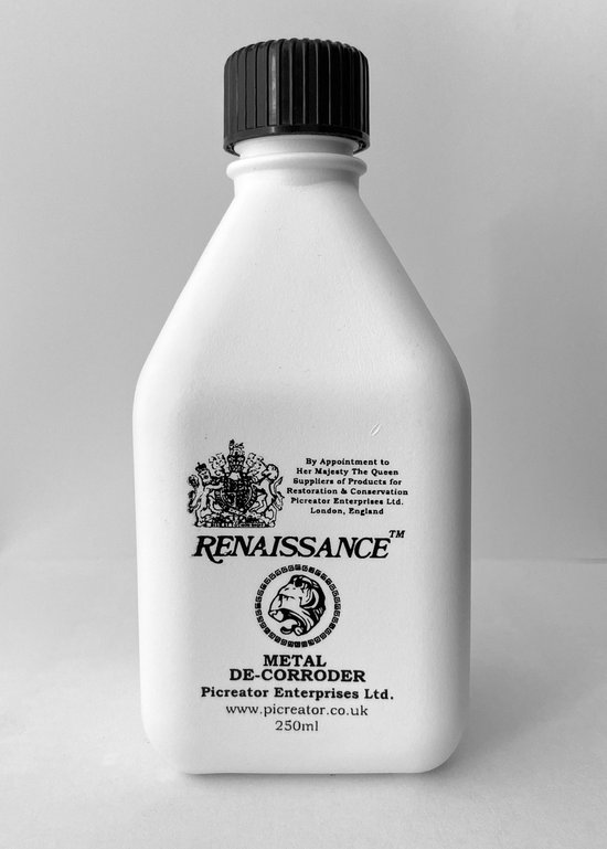 Renaissance Metal De-Corroder - Ontroester - Veilig, niet-toxisch ...