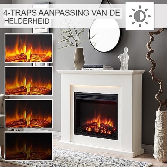Elektrische kachel sfeerhaard - Elektrische kachel sfeer haard - 25D x ...