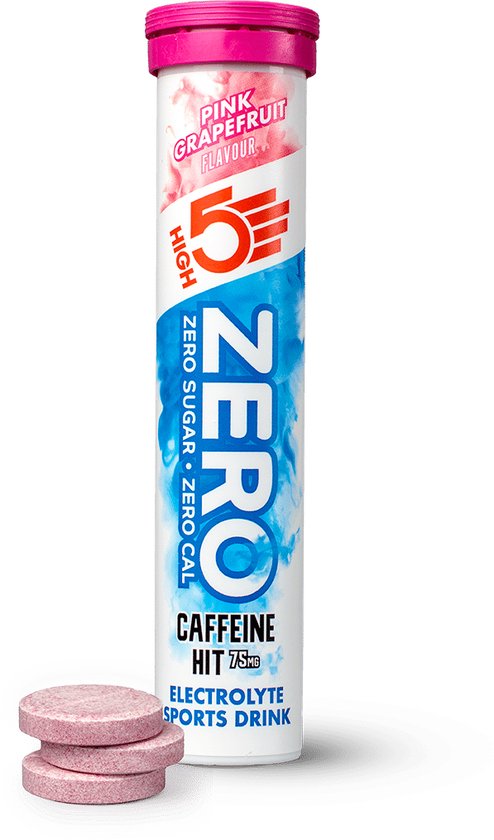 High 5 - Zero Active - Hydration - Caffeine HIT - 8x20 tabs | bol