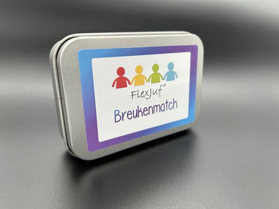 FlexJuf Breukenmatch! - een educatief rekenspel: breuken memory | bol