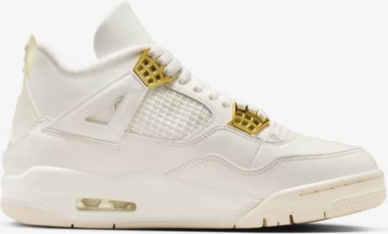 Air Jordan 4 Retro 'Metallic Gold' (W) maat 35.5 | bol