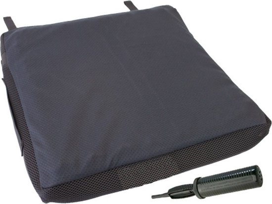 Anti-decubitus deluxe lucht kussen 47 x 47 cm - 5 cm hoog - Met ...