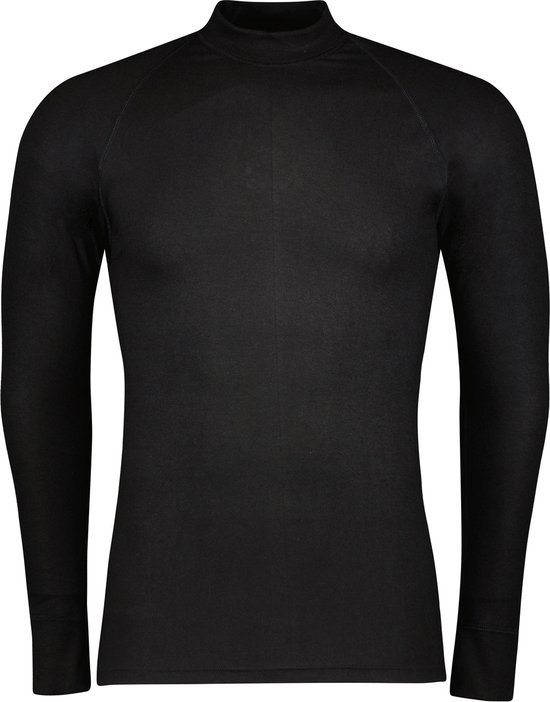 Gino Santi Thermo shirt Viloft - Lange mouw - Zwart - Heren - Maat M | bol