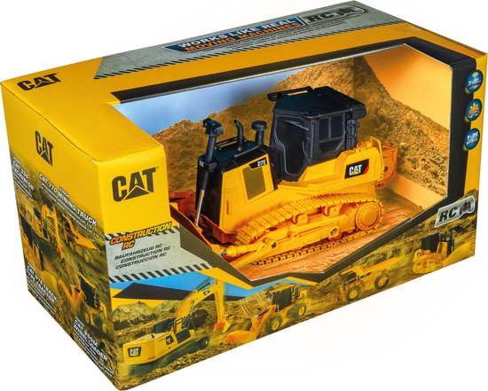 1:35 Carrera RC CAT D7E Track Type Tractor (B/O) - CAT 336 Graafmachine ...