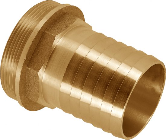 Bonfix Draadfitting Slangpilaar 2-1/2 x 60 - buitendraad x mm (diameter) | bol