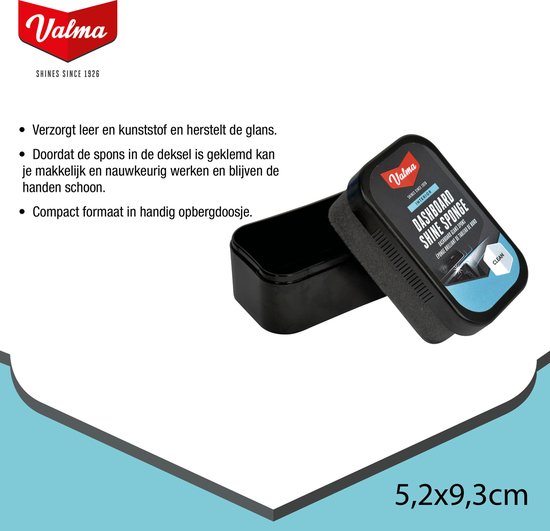 Valma Dashboard Shine Sponge | bol