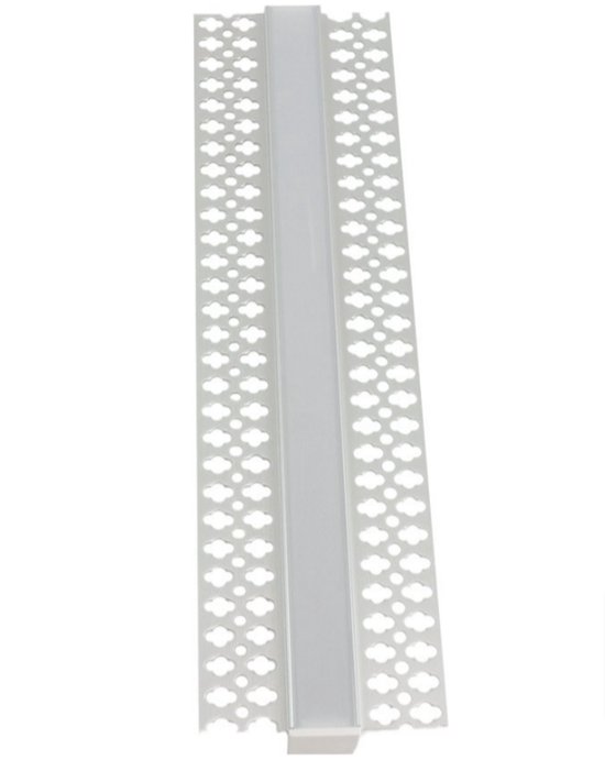 6 meter led profiel - Stucprofiel smal - Voor platte ondergronden - Led ...