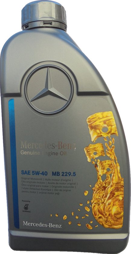 Mercedes-Benz MB 229.5 5W40 olie - motorolie - 1 liter | bol