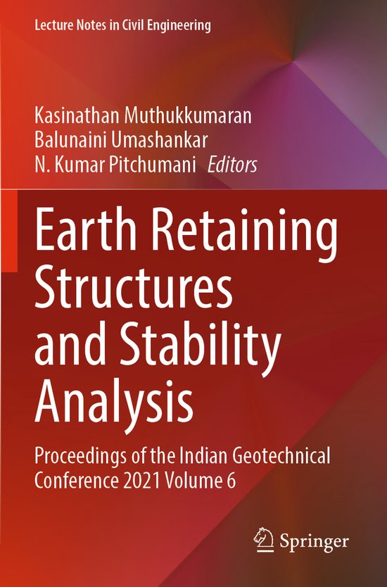 Lecture Notes in Civil Engineering- Earth Retaining Structures and ...