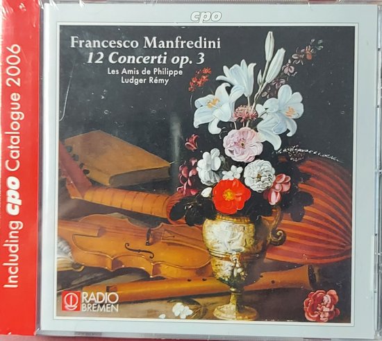 CPO Catalogue 2006 & CD, Francesco Manfredini | CD (album) | Muziek | bol