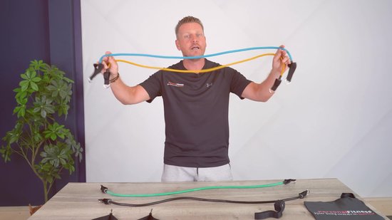 Fit for Life Sport Complete set sport elastieken met lichte ...