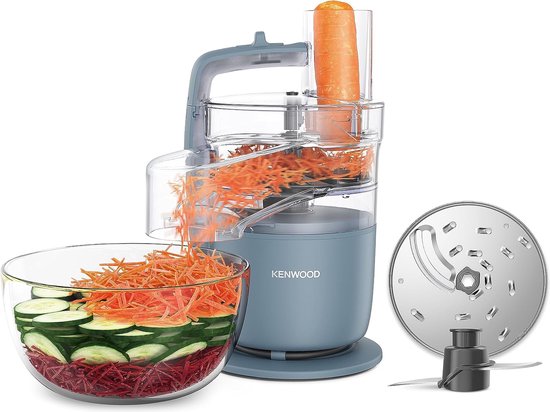 Multipro Keukenmachine - 1.3 Liter Mengkom - Foodprocessor met Mesblad ...